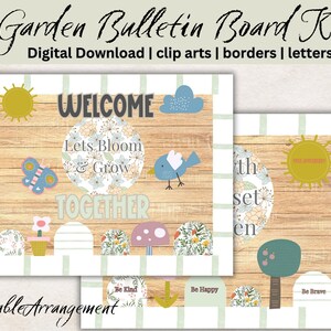 Bulletin Board Kit School Supplies Back to School Bulletin - Etsy