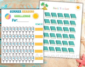Summer Ice Pop Reading Chart Reading Reward Chart Summer Reading Log ...
