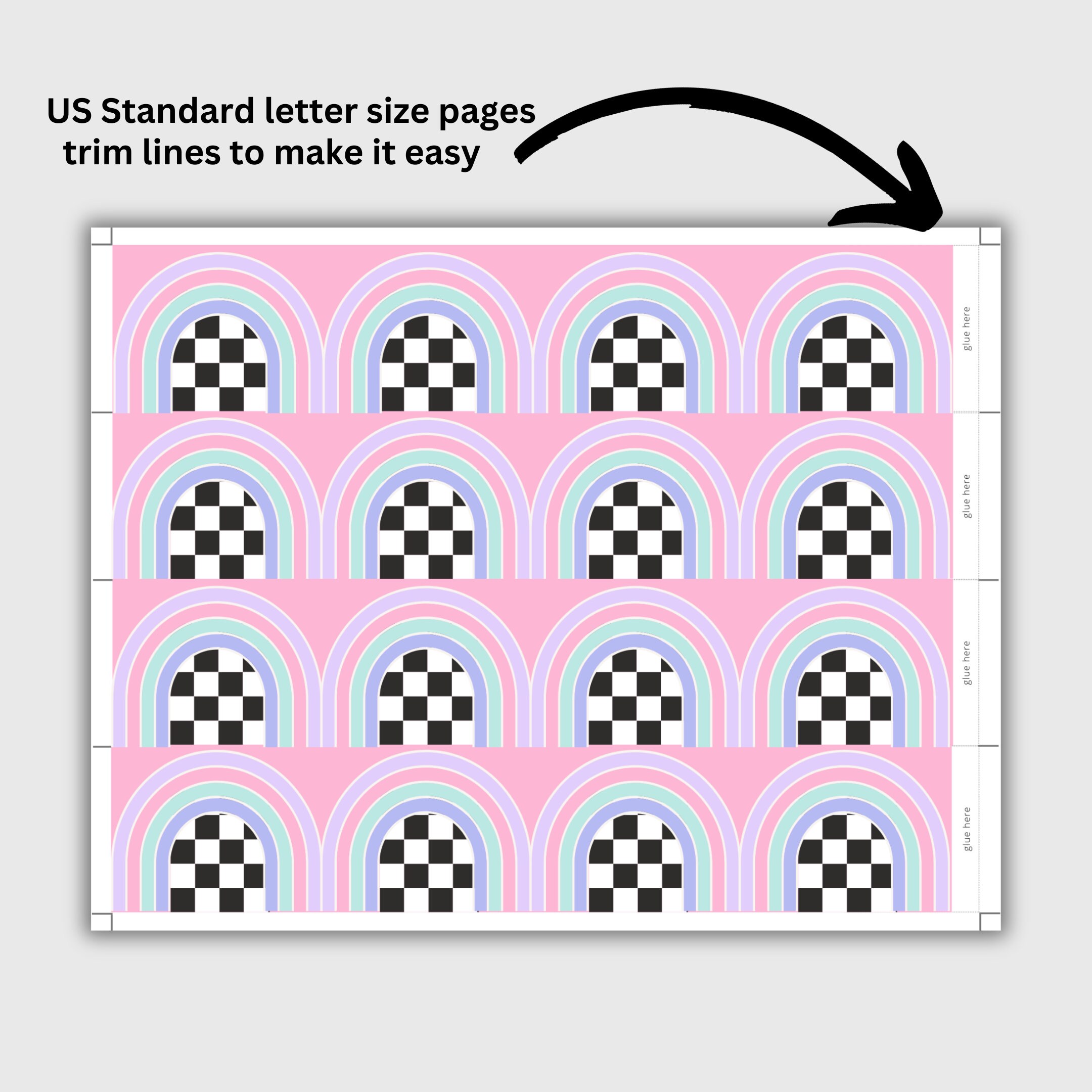 Classroom Bulletin Board Borders Editable Canva Templates Pastel ...