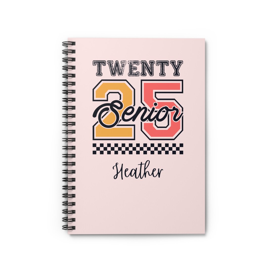 Senior Class of 2025 Personalized Notebook Senior Gifts Graduation ...