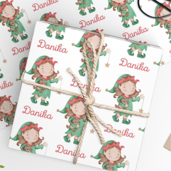 Elf on the Shelf Wrapping Paper - Etsy