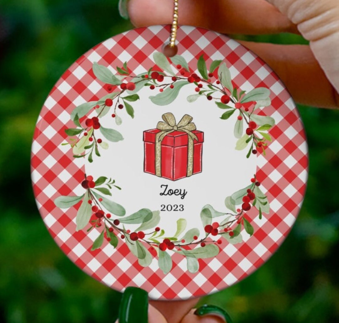 2023 Present Ornament Christmas Ornament Keepsake - Etsy