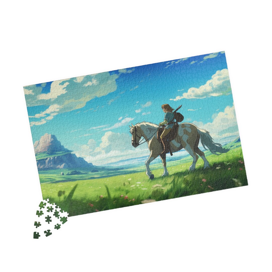 Legend of Zelda Breath of the Wild Jigsaw Puzzle 120, 252, 500-piece ...