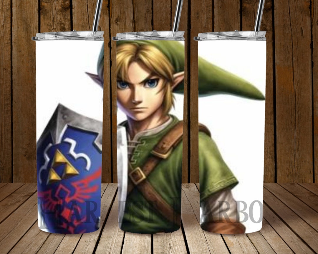 Gamer Fan Favorite the Legend of Zelda Tumbler Wrap PNG Sublimation ...