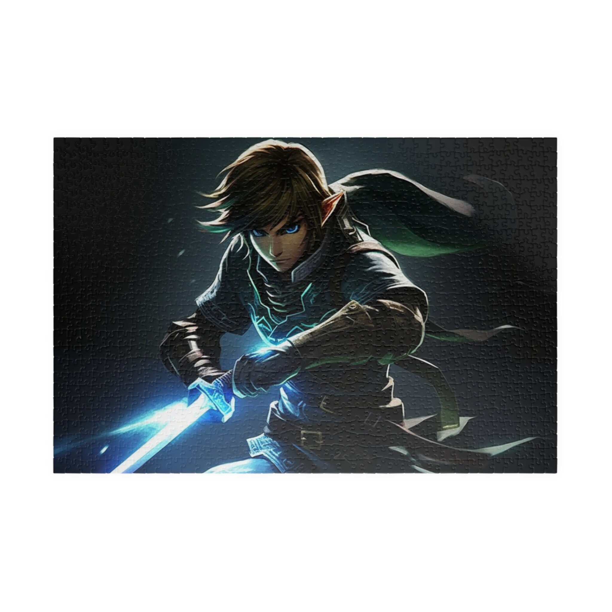 Legend of Zelda Botw Totk Dark Link Tunic Jigsaw Puzzle 120, 252, 500 ...