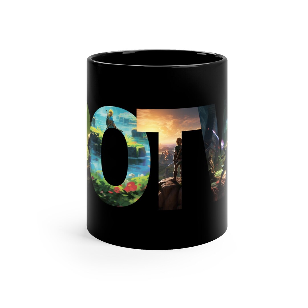 Breath of the Wild Mug, Legend of Zelda Cup, Video Game Drink Ware, Loz ...