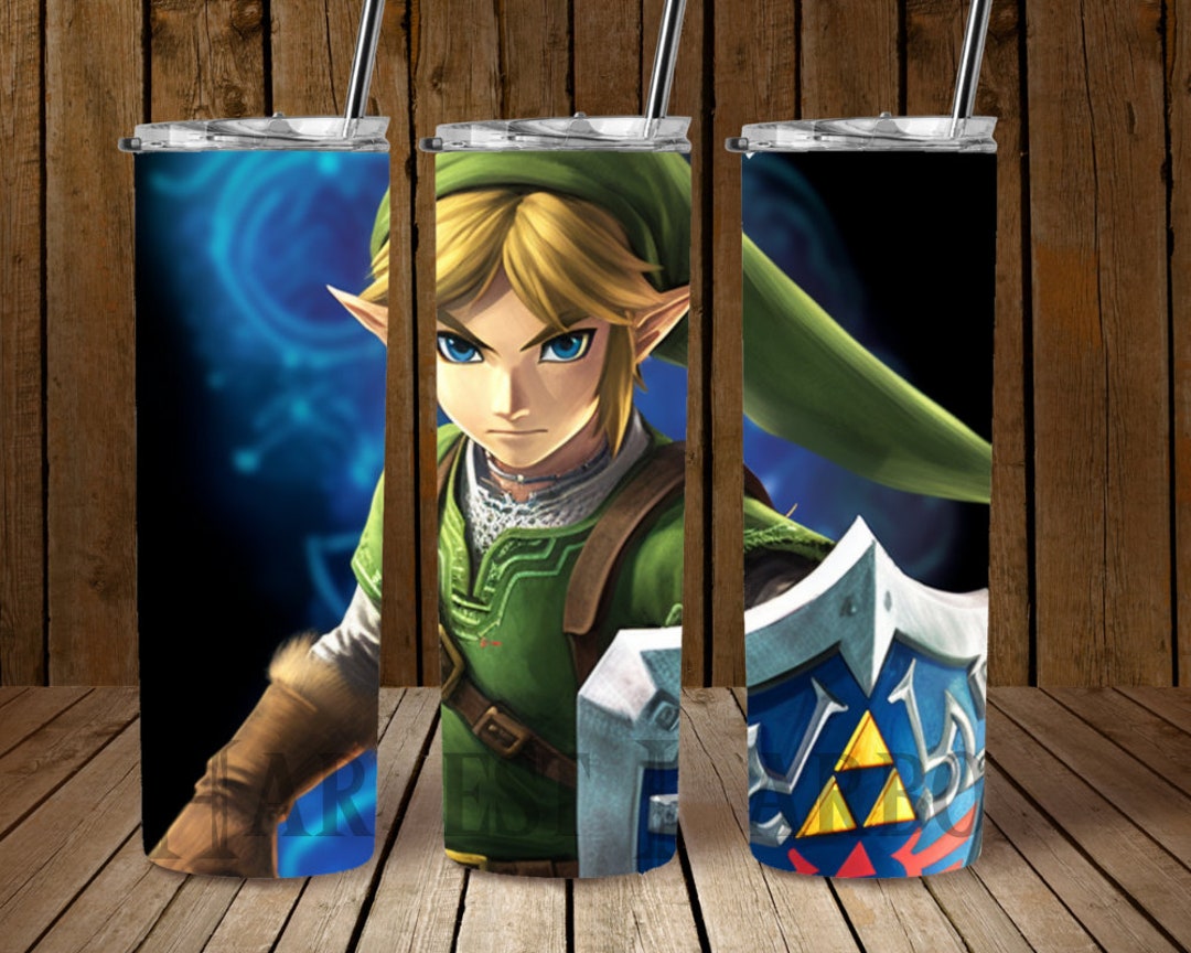 Legend of Zelda Tumbler Wrap PNG Sublimation Prints Link Tumbler ...