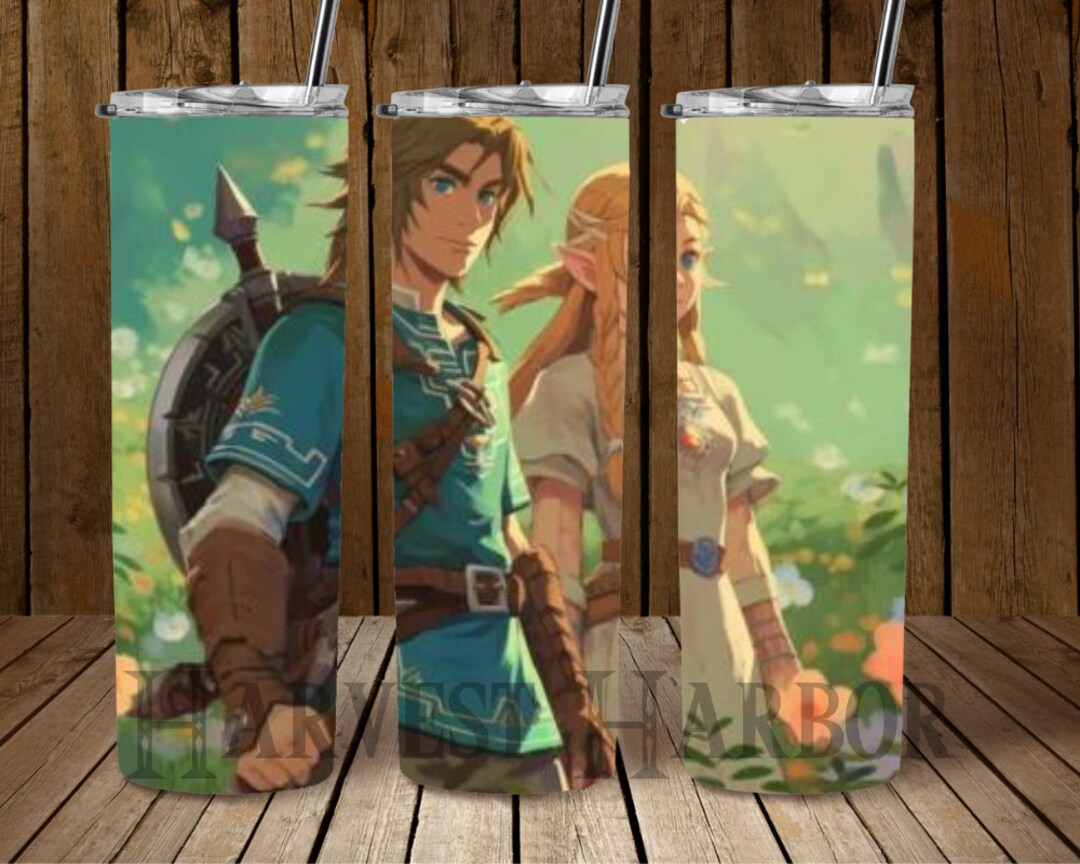 Legend of Zelda Tumbler Wrap PNG Sublimation Prints Link Tumbler ...