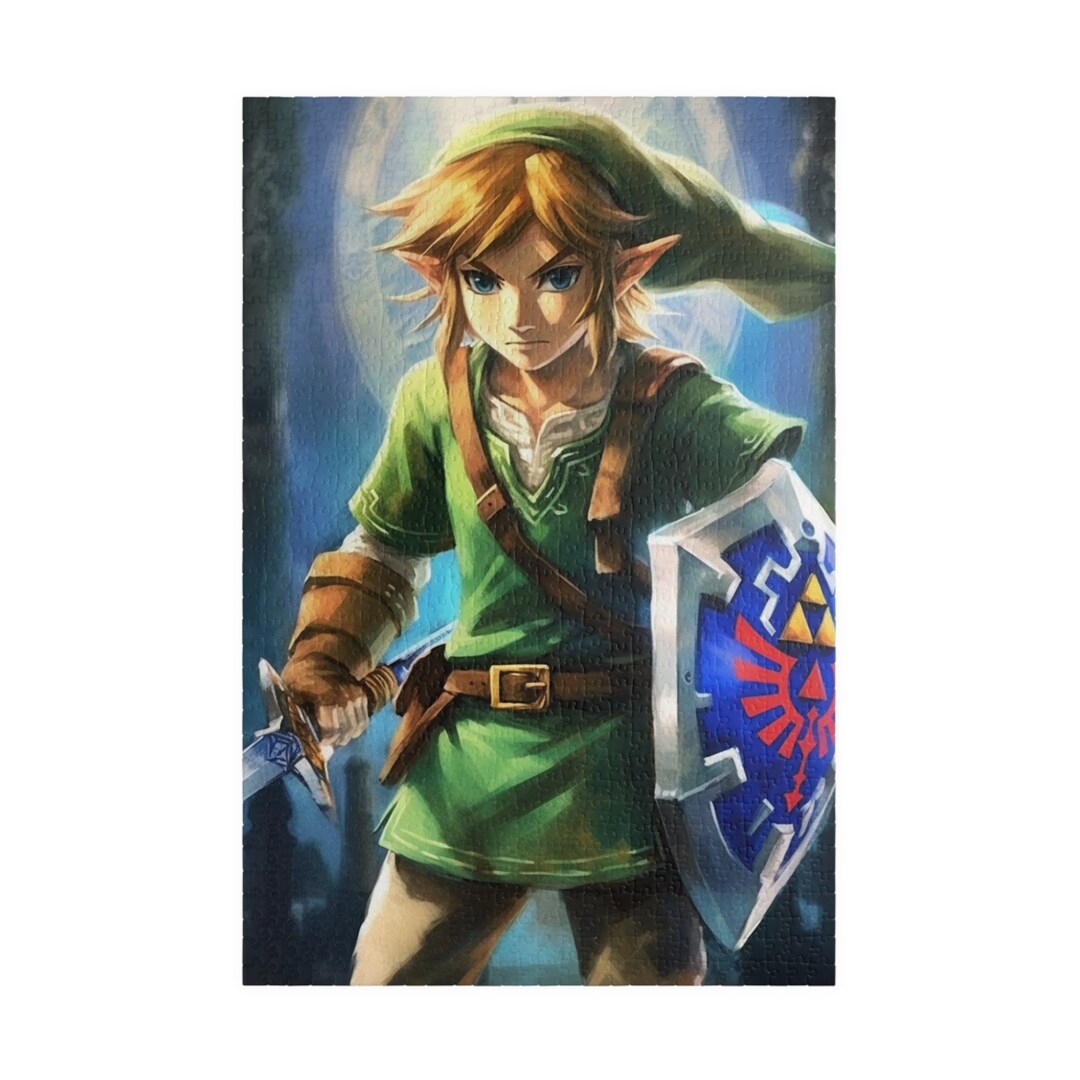 The Legend of Zelda Botw Totk Link Master Sword Jigsaw Puzzle 120, 252 ...