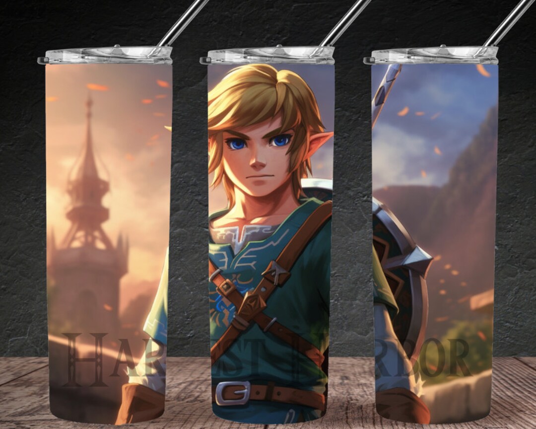 Legend of Zelda Tumbler Wrap PNG Sublimation Prints | Link's Tears ...