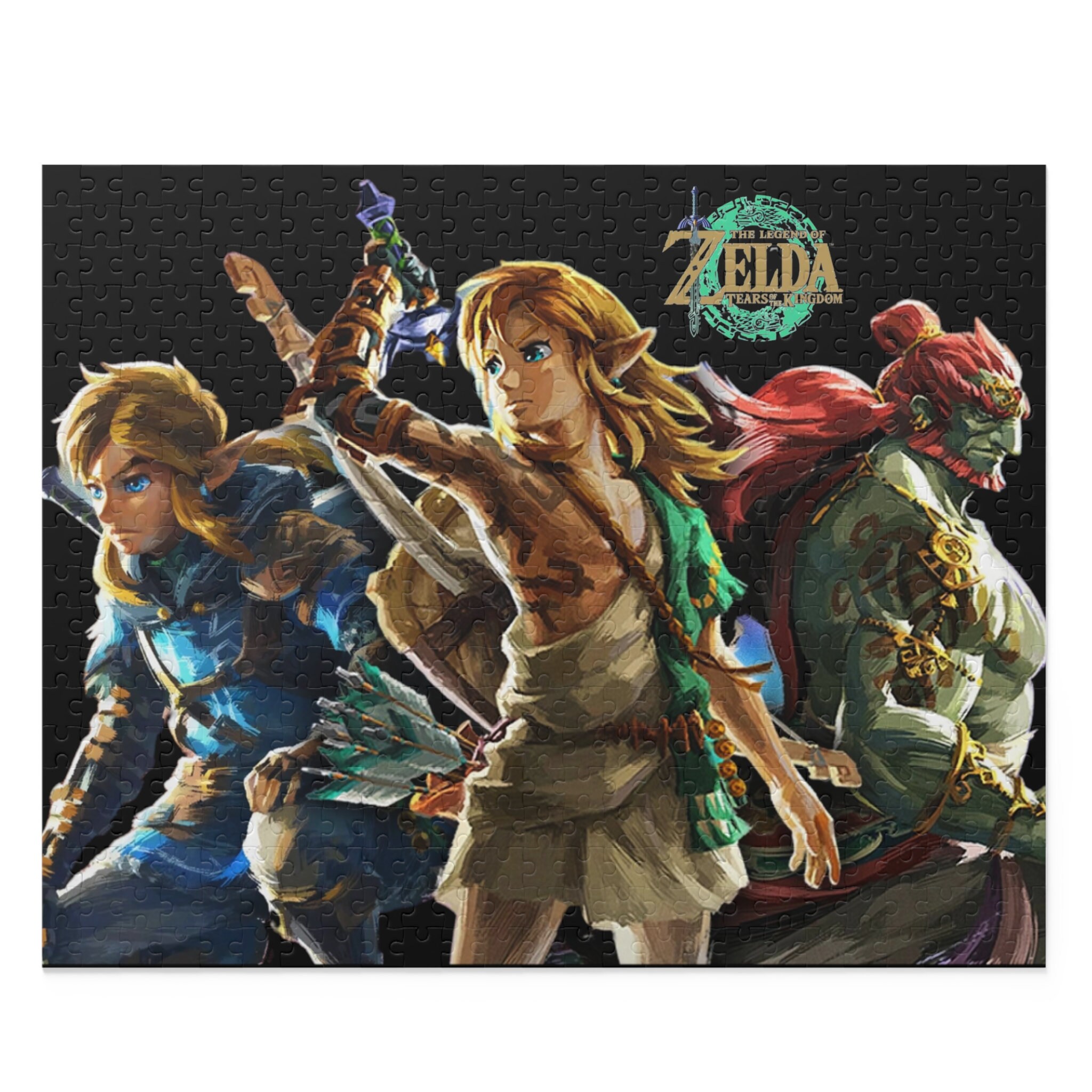 Legend of Zelda Tears of the Kingdom Jigsaw Puzzle 120 252 - Etsy