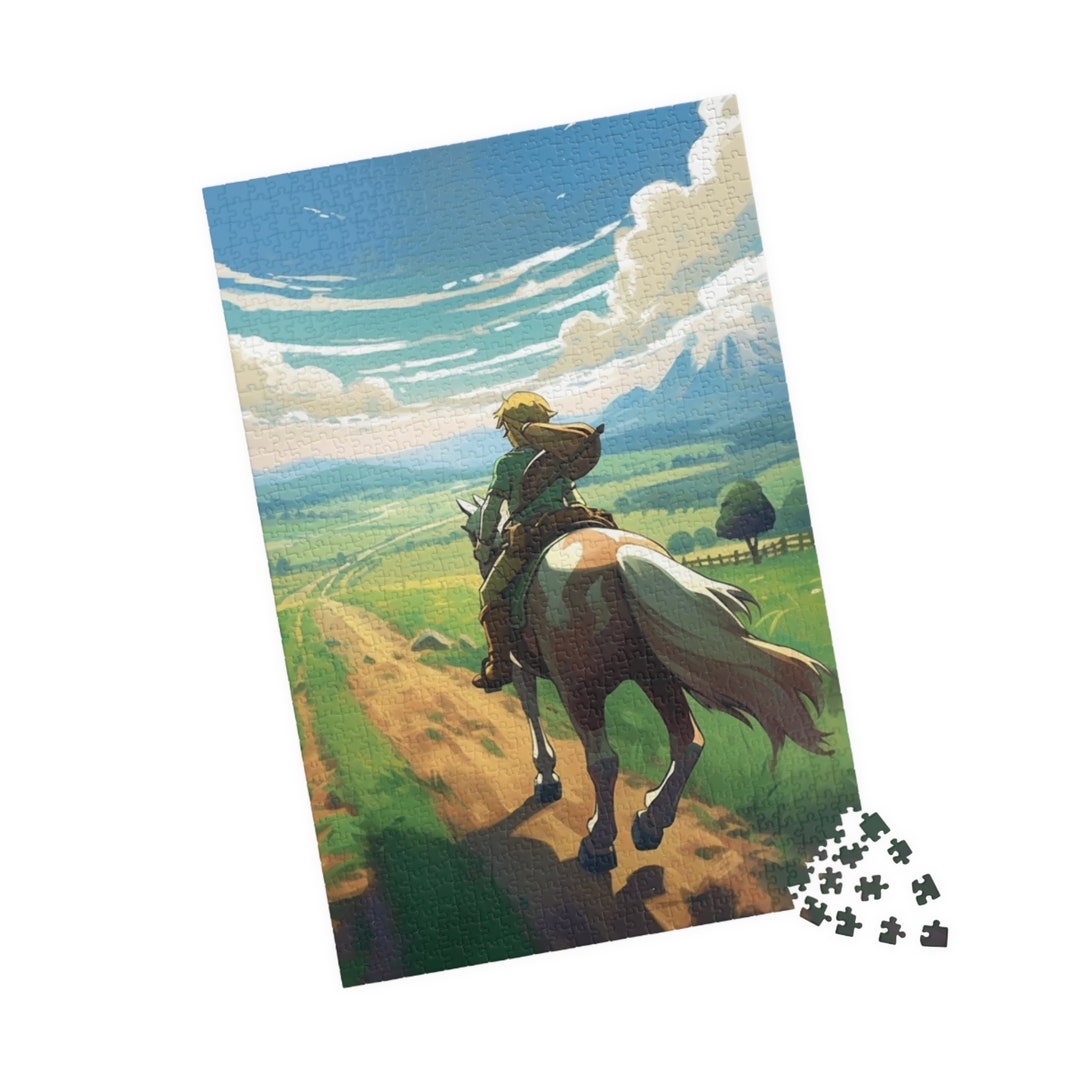 The Legend of Zelda Botw Totk Link on Horse Jigsaw Puzzle| 120, 252 ...