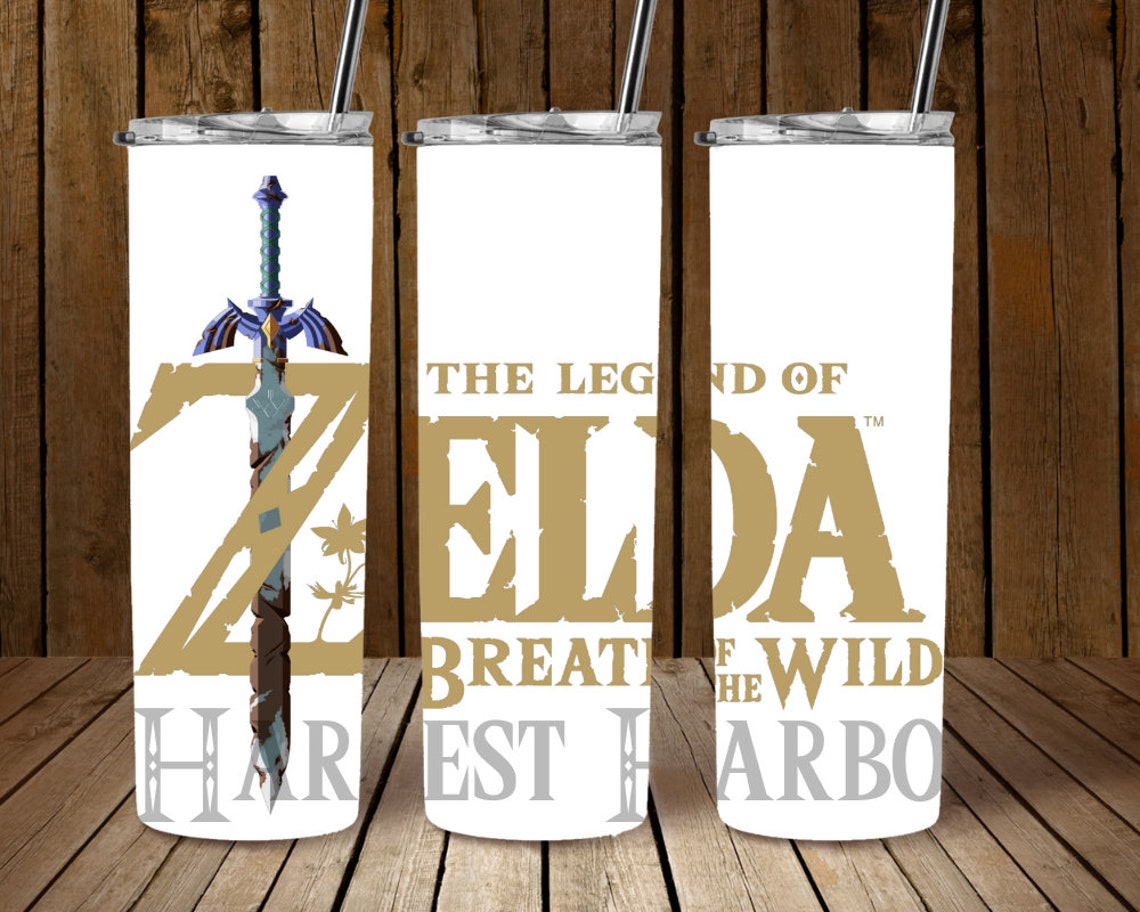 Breath of the Wild Tumbler Wrap, Legend of Zelda PNG Sublimation Prints ...