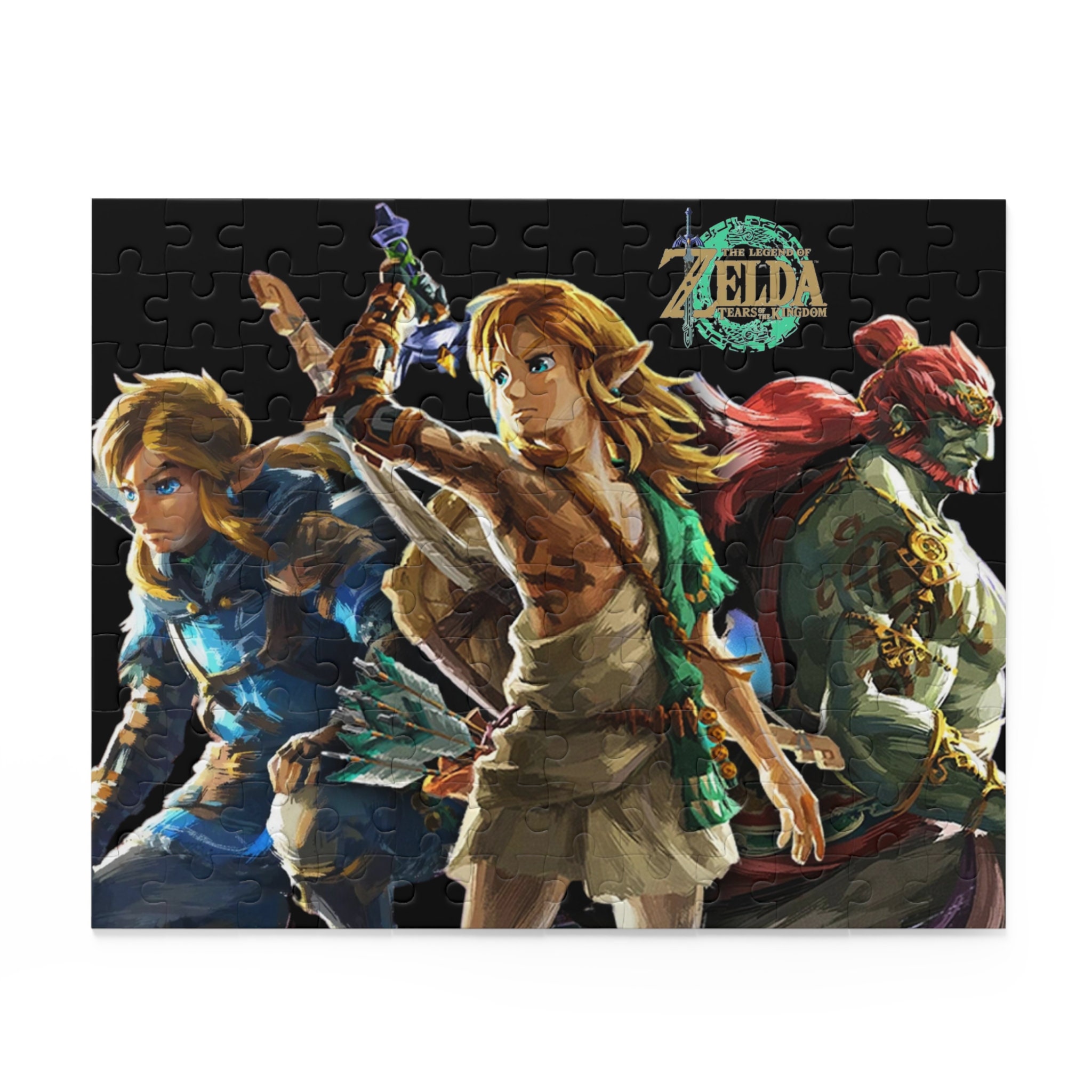 Legend of Zelda Tears of the Kingdom Jigsaw Puzzle 120 252 - Etsy