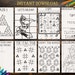 The Legend of Zelda Activity Pages, Link Princess Zelda Triforce ...