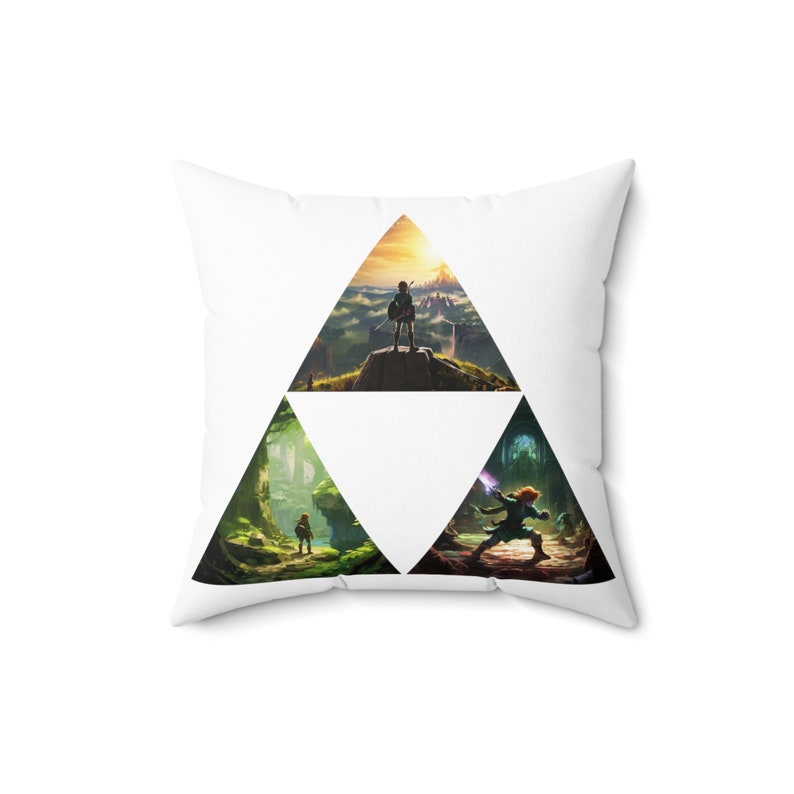 Breath of the Wild Pillow Custom the Legend of Zelda Logo - Etsy