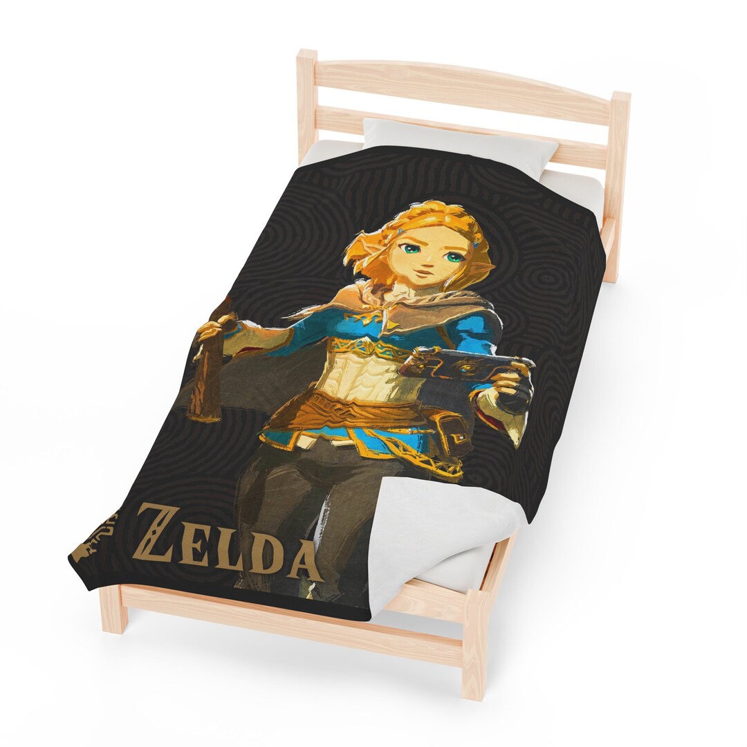 Zelda Blanket, Tears of the Kingdom Cover, the Legend of Zelda Bed ...
