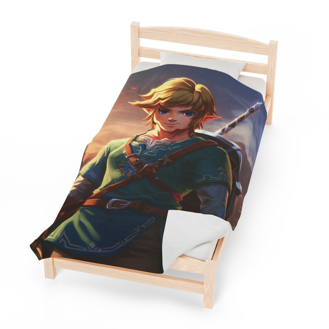 Zelda Blanket, Breath of the Wild and Tears of the Kingdom Bed Spread ...