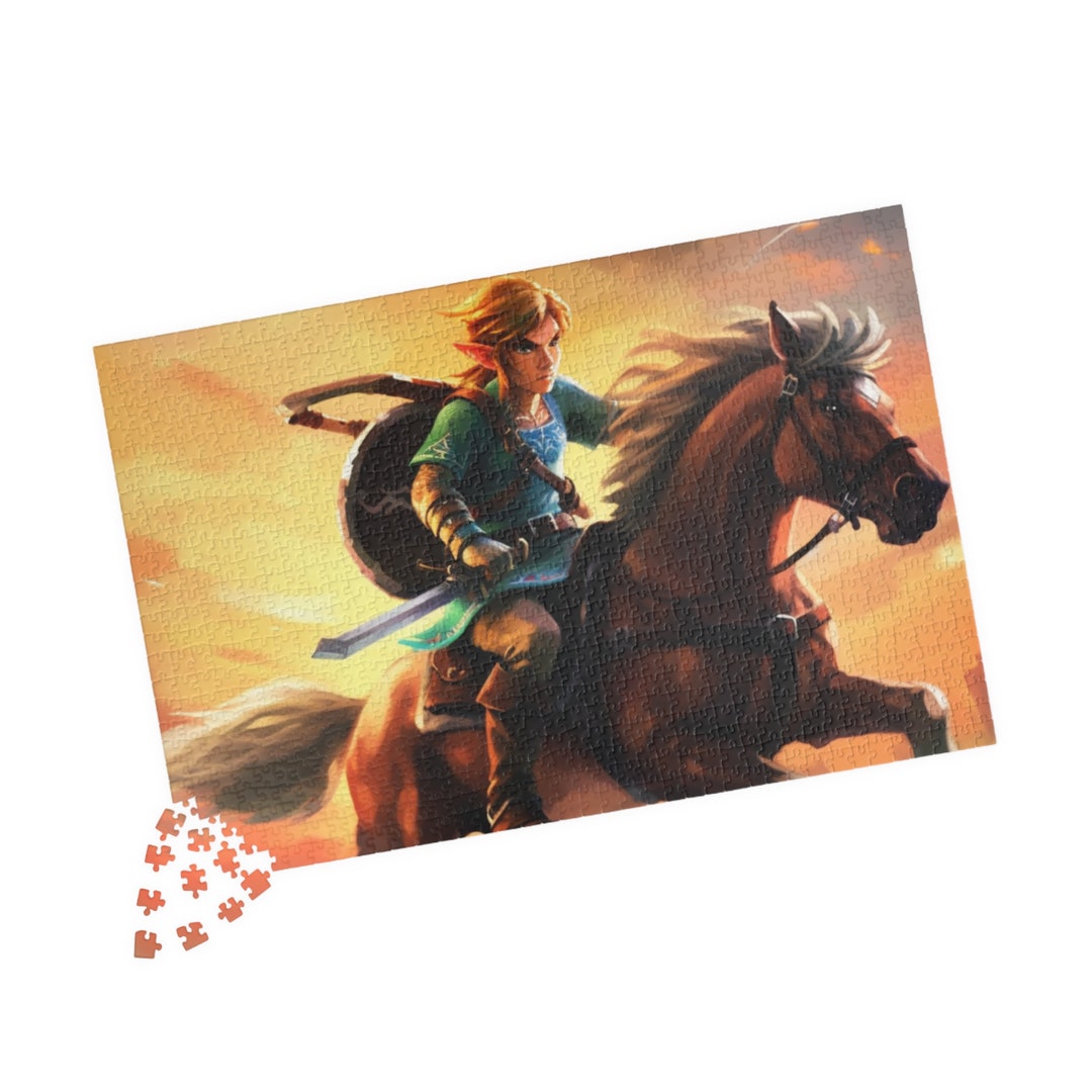 Legend of Zelda Breath of the Wild Jigsaw Puzzle 120, 252, 500-piece ...