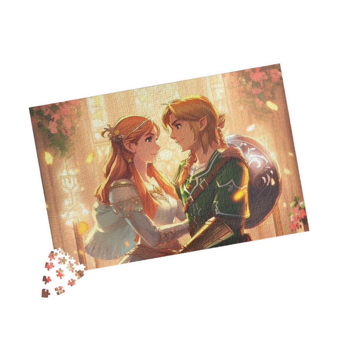 The Legend of Zelda Link and Princess Wedding Jigsaw Puzzle 120, 252 ...