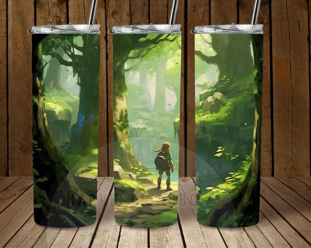 Legend of Zelda Tumbler Wrap PNG Sublimation Prints Link Tumbler ...