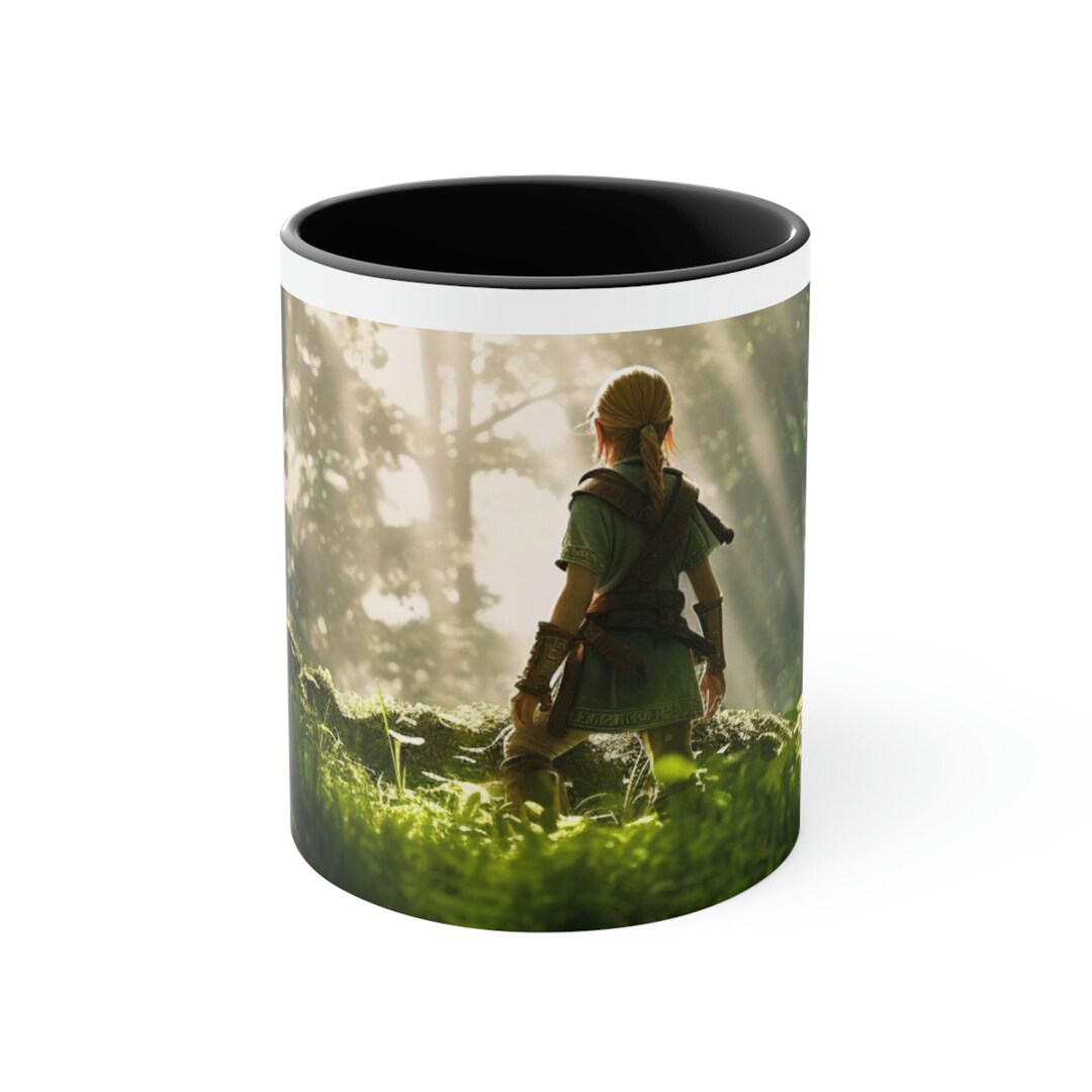Unique Great Looking the Legend of Zelda Coffee Mug, Link the Breath of ...