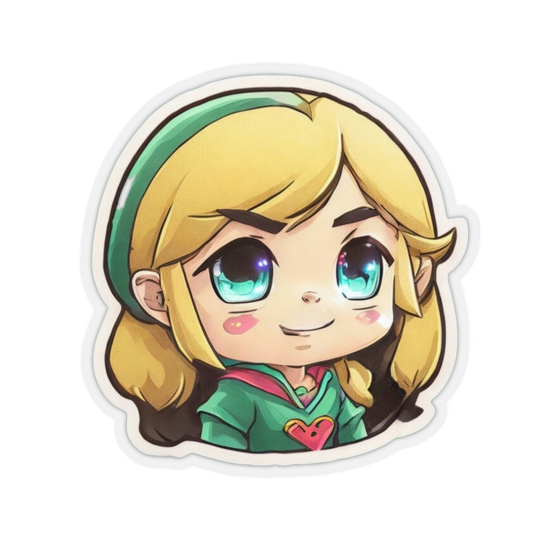 Unique Artistic Legend of Zelda Stickers, One of a Kind Gamer Loz Art ...