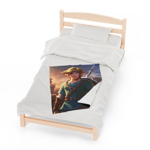 Zelda Blanket, Breath of the Wild and Tears of the Kingdom Bed Spread ...
