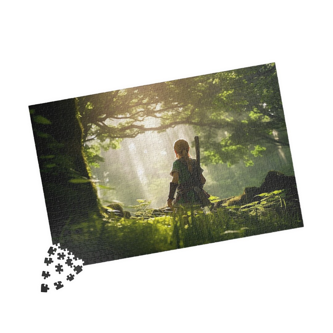The Legend of Zelda Botw Totk 4K Jigsaw Puzzle | 120, 252, 500-piece ...