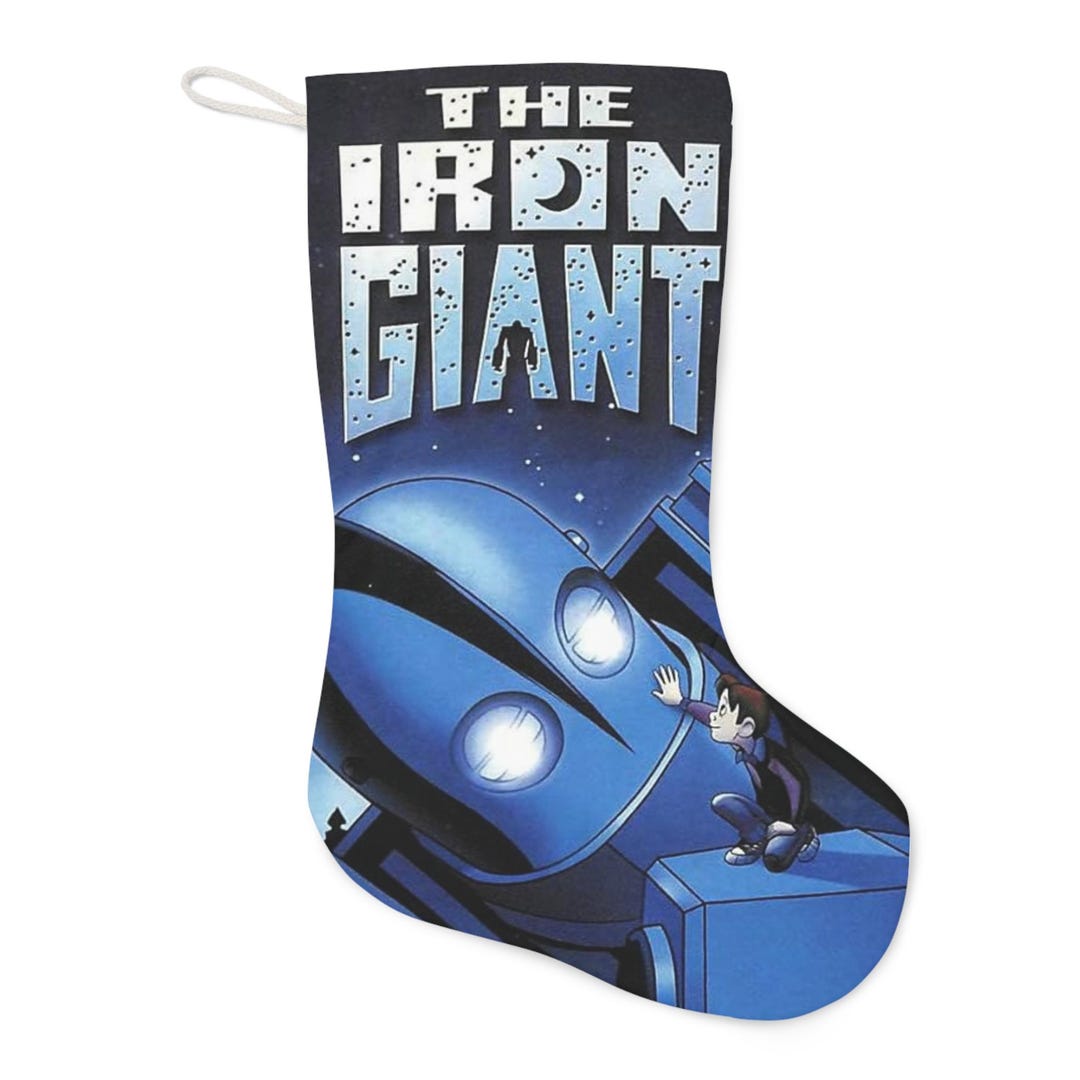 Christmas Stocking, Iron Giant Movie, Hogarth Hughes Fan Gift, Classic ...