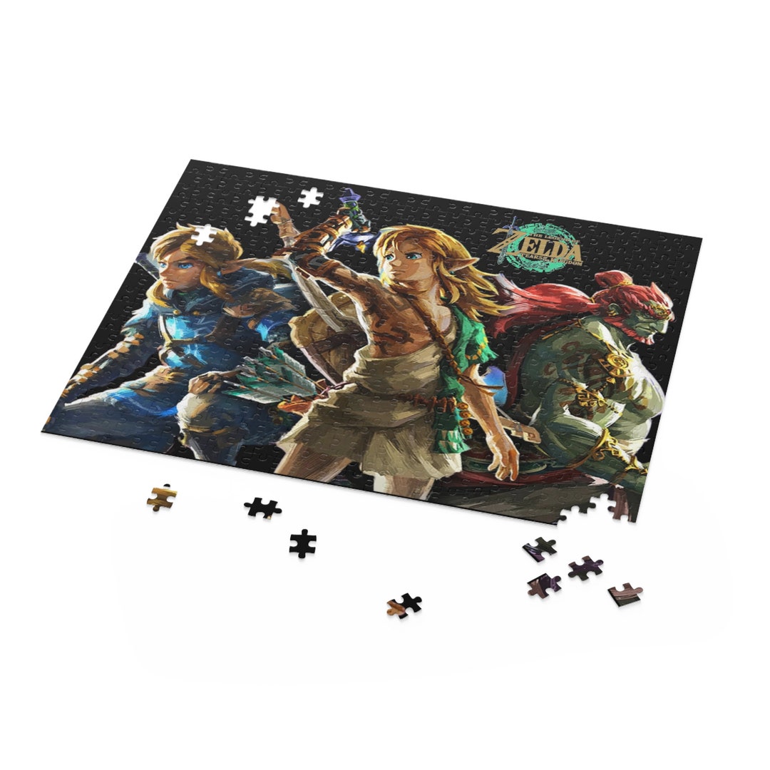 Legend of Zelda Tears of the Kingdom Jigsaw Puzzle 120, 252, 500-piece ...