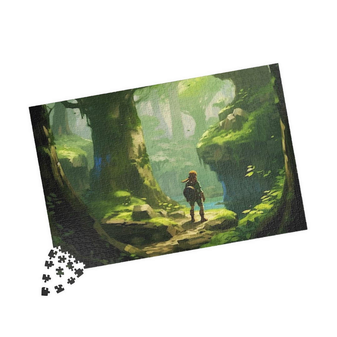 The Legend of Zelda BotW TotK Link in Hyrule Forrest Puzzle | 120, 252 ...