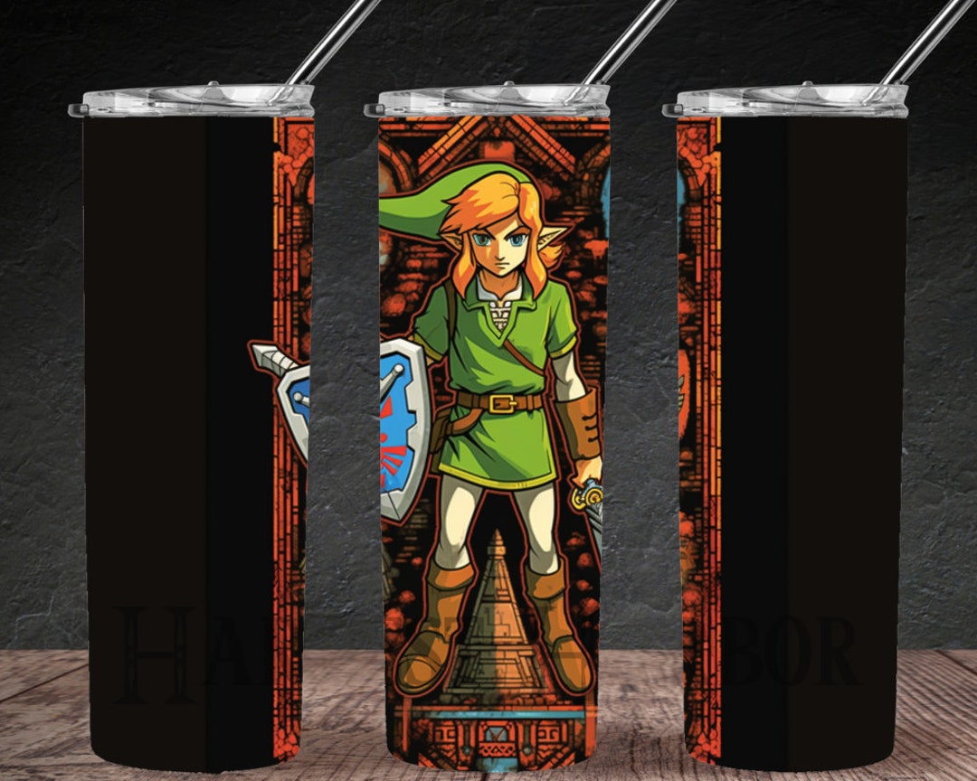 Legend of Zelda Tumbler Wrap PNG Sublimation Prints Link Tumbler ...