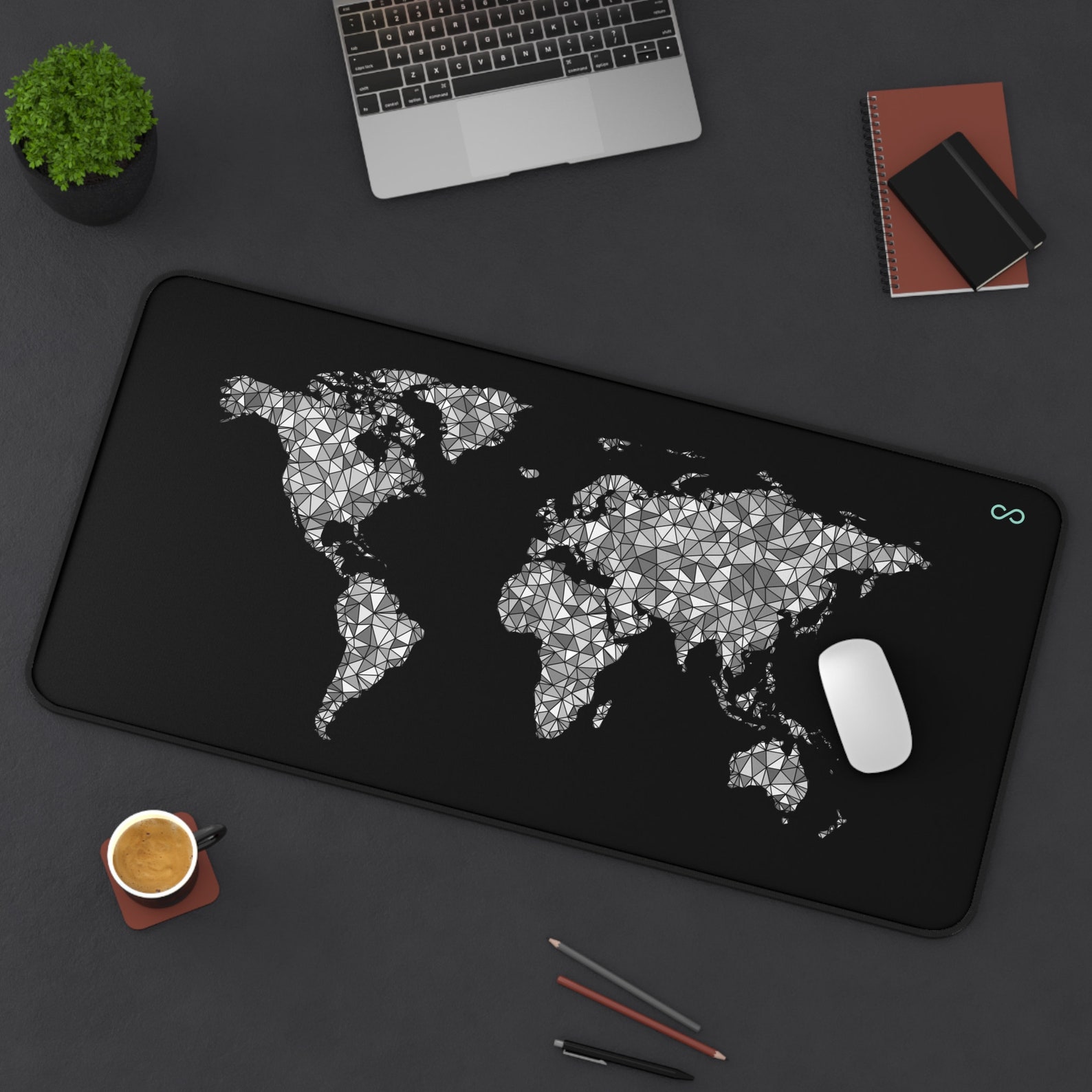 Cool Gamer Mouse Pad of the World Map, Gaming Gear, the World, Custom ...