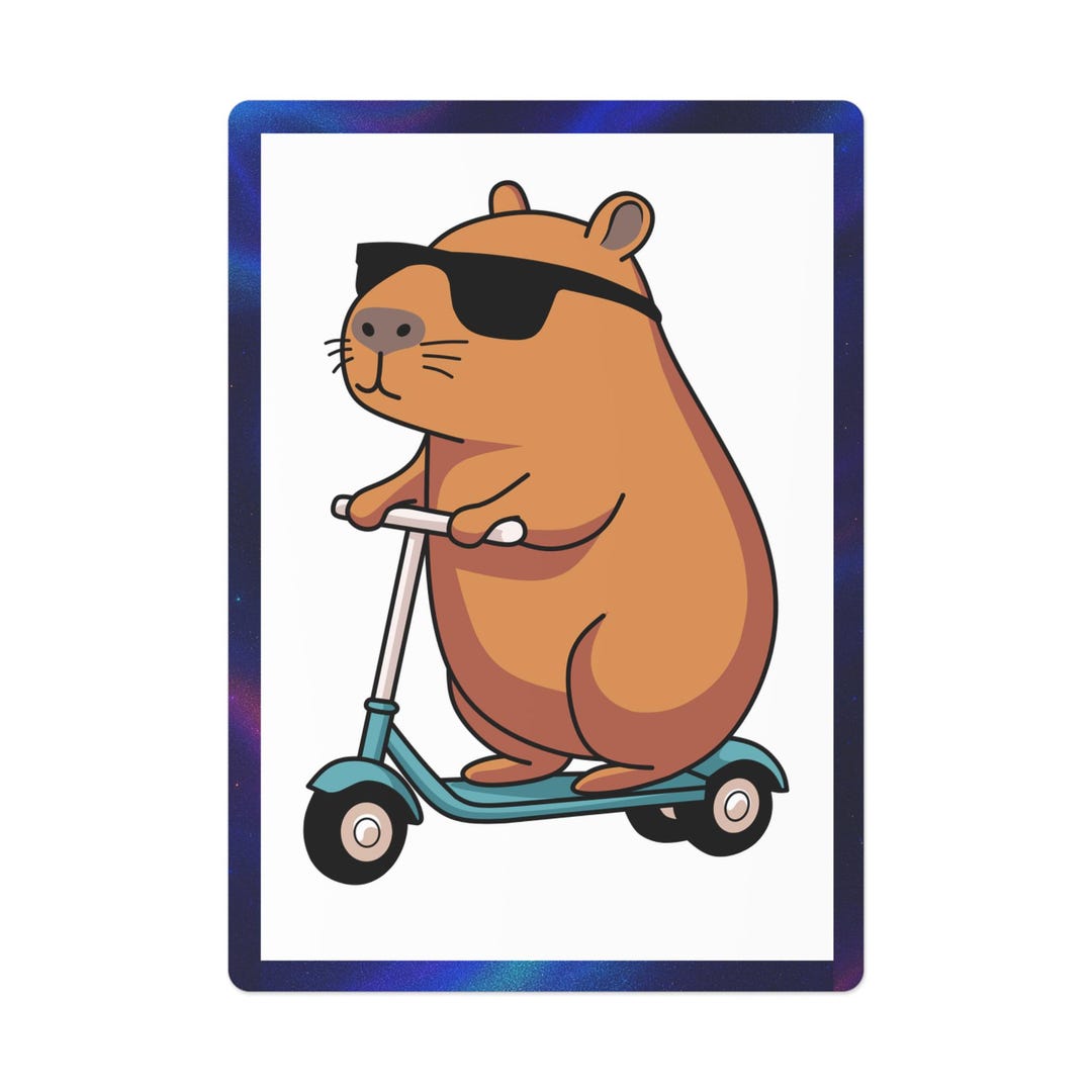 Capybara Card Deck for the Kapybara Lover Cool Poker Card Deck for ...