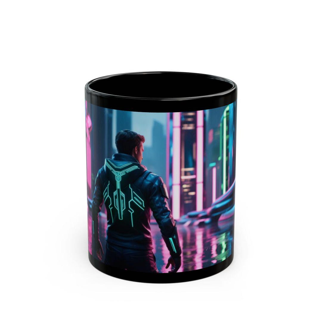 Cyberpunk Mug for Gamer Coffee Mug for Him Cyberpunk Cup for Her Coffee ...
