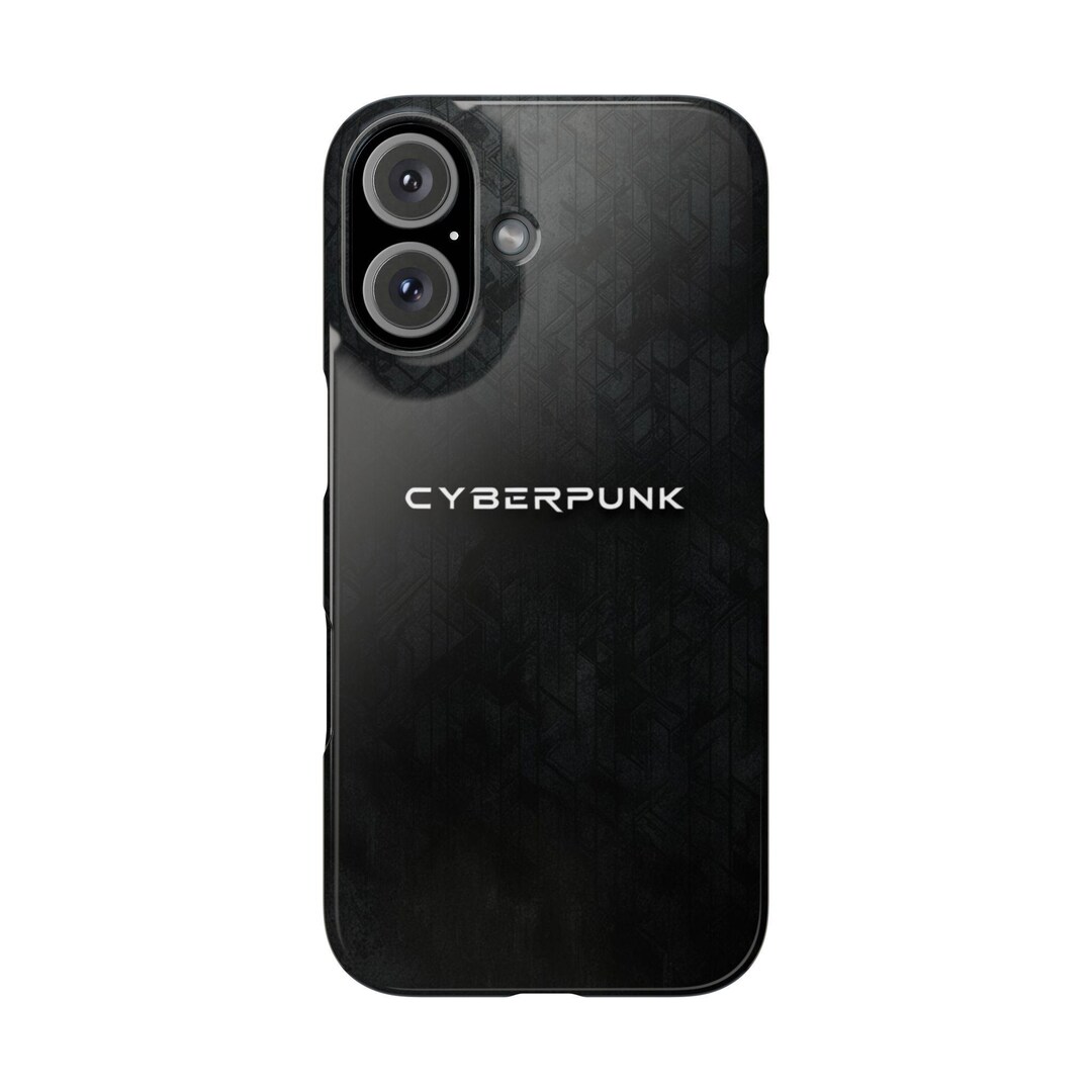 Dark Cyberpunk Slim Phone Cyberpunk Case for iPhone Cyberpunk Bumper ...