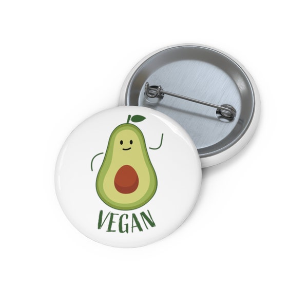 Vegan Enamel Pin - Etsy