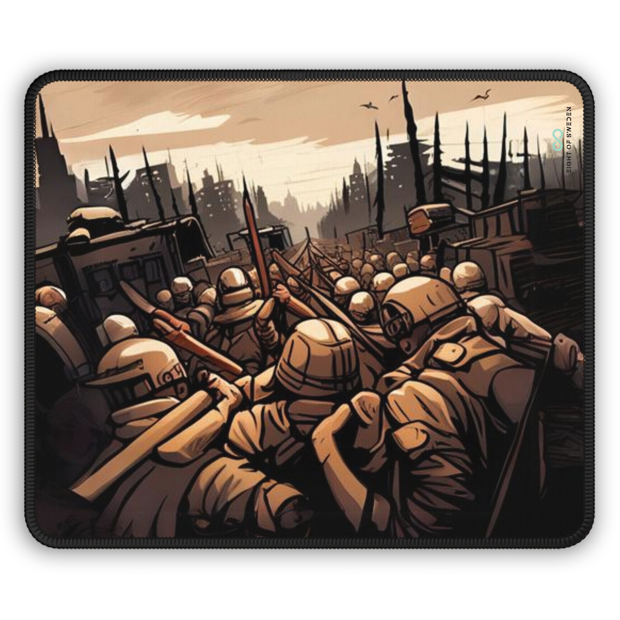 Victory Battle Gaming Mouse Pad Epic War Scene Desk Mat Ideal Gamer ...