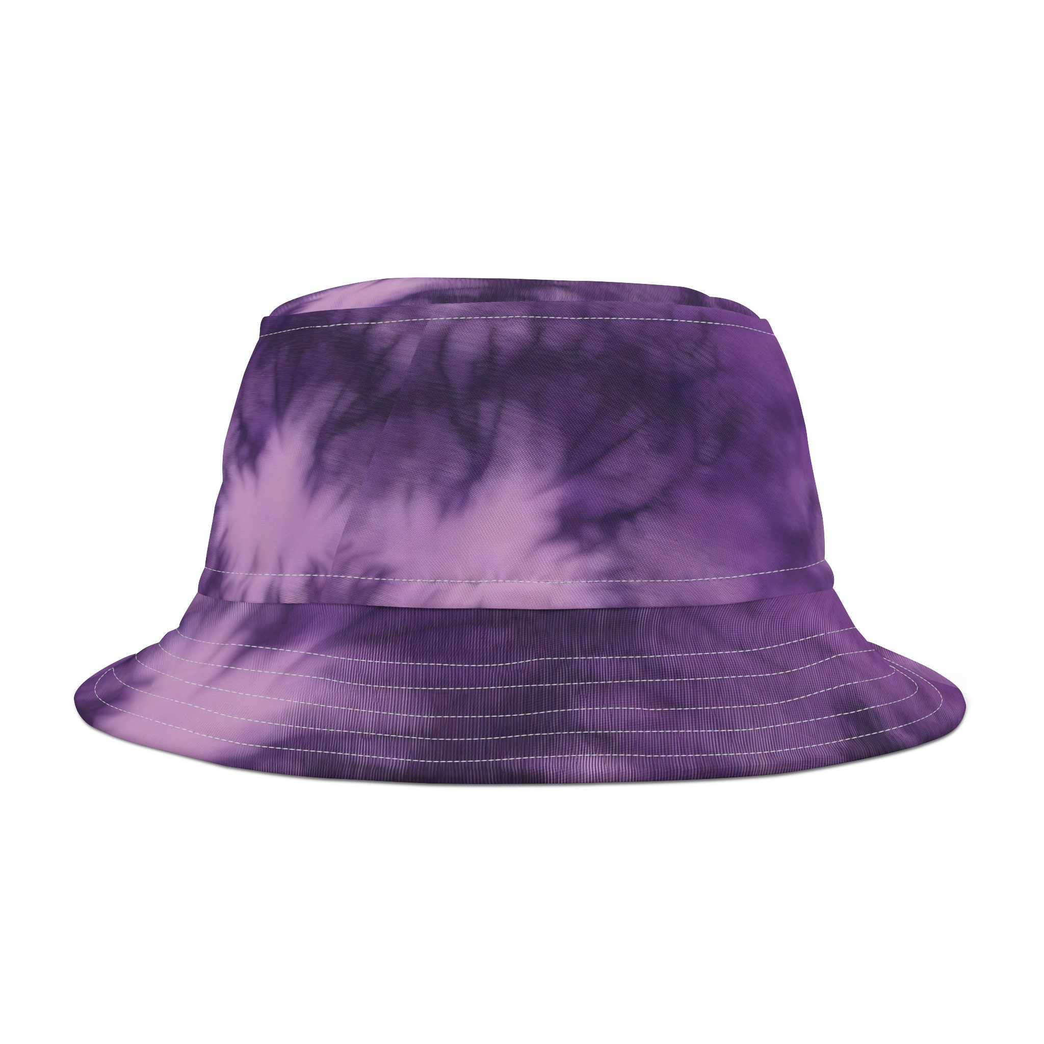Tie Dye Purple Acid Wash Bucket Hat (AOP) - Etsy