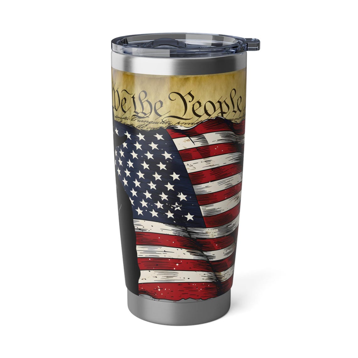 We the People With Cowboy Vagabond 20oz Tumbler - Etsy