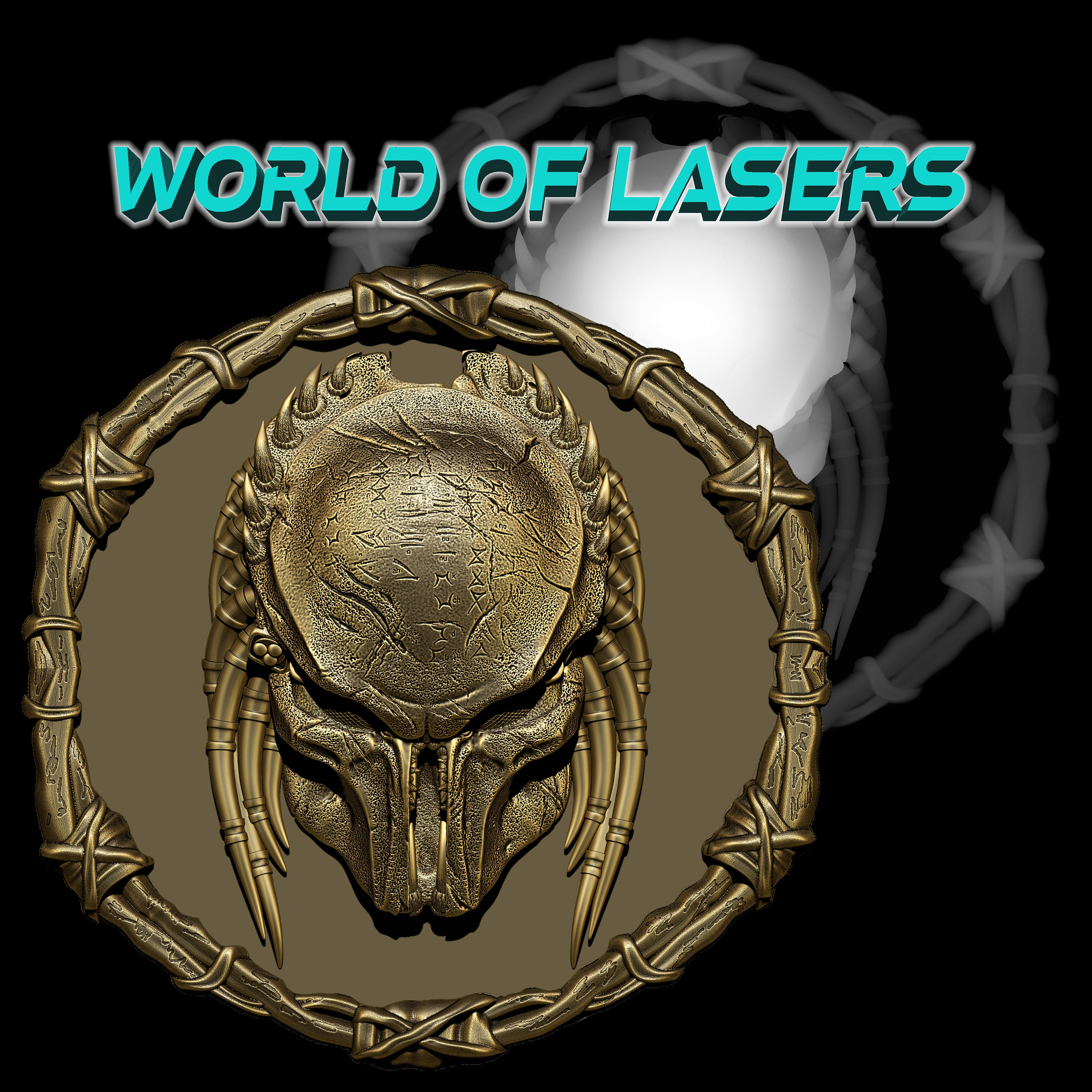 3D Model Stl and Grayscale for Laser and CNC Milling Machines ...