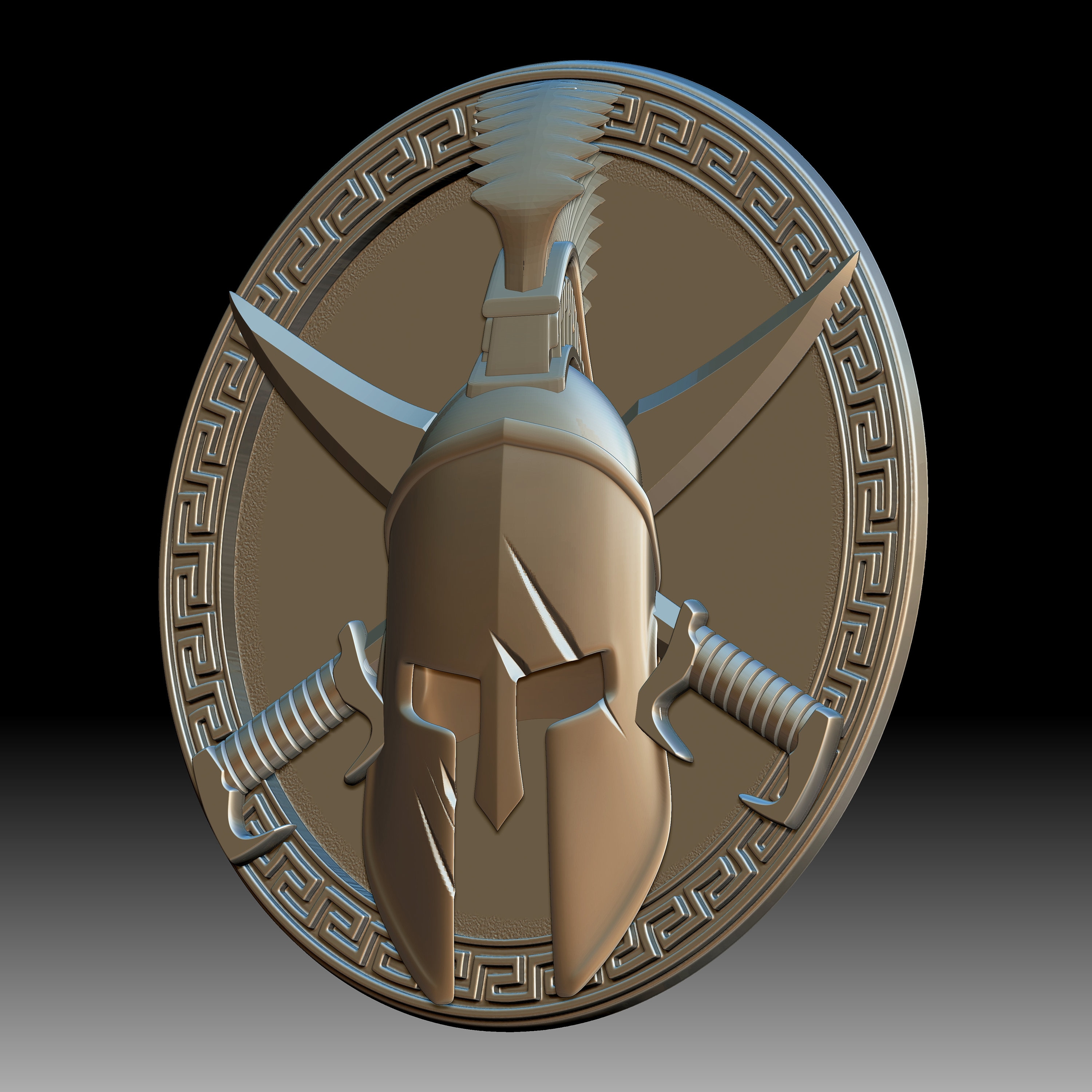 3D Model Stl and Grayscale for Laser and CNC Milling Machines - Helmet ...