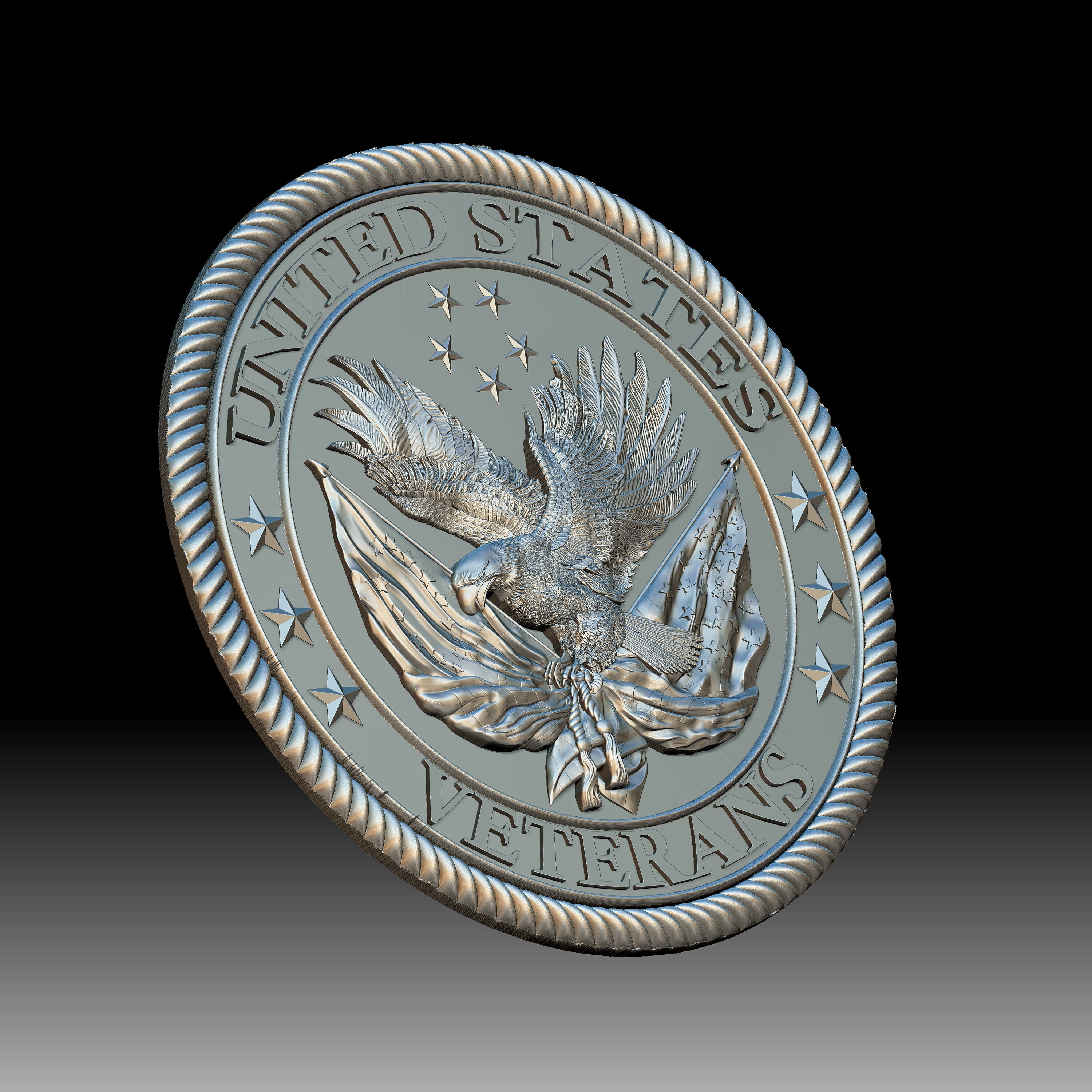 3D Model Stl and Grayscale for Laser and CNC Milling Machines - Logo ...