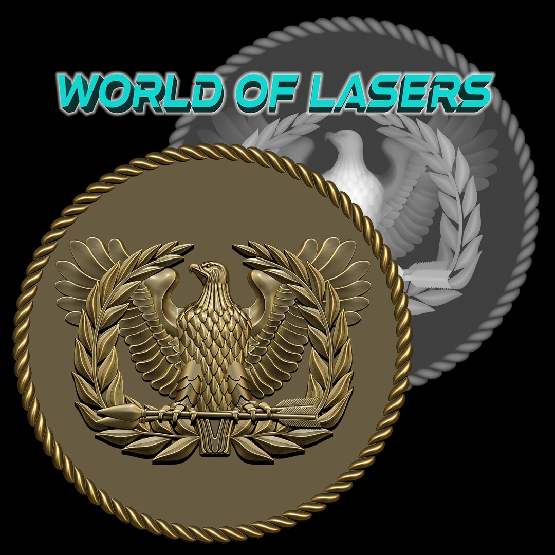 3D Model Stl and Grayscale for Laser and CNC Milling Machines - Eagle ...