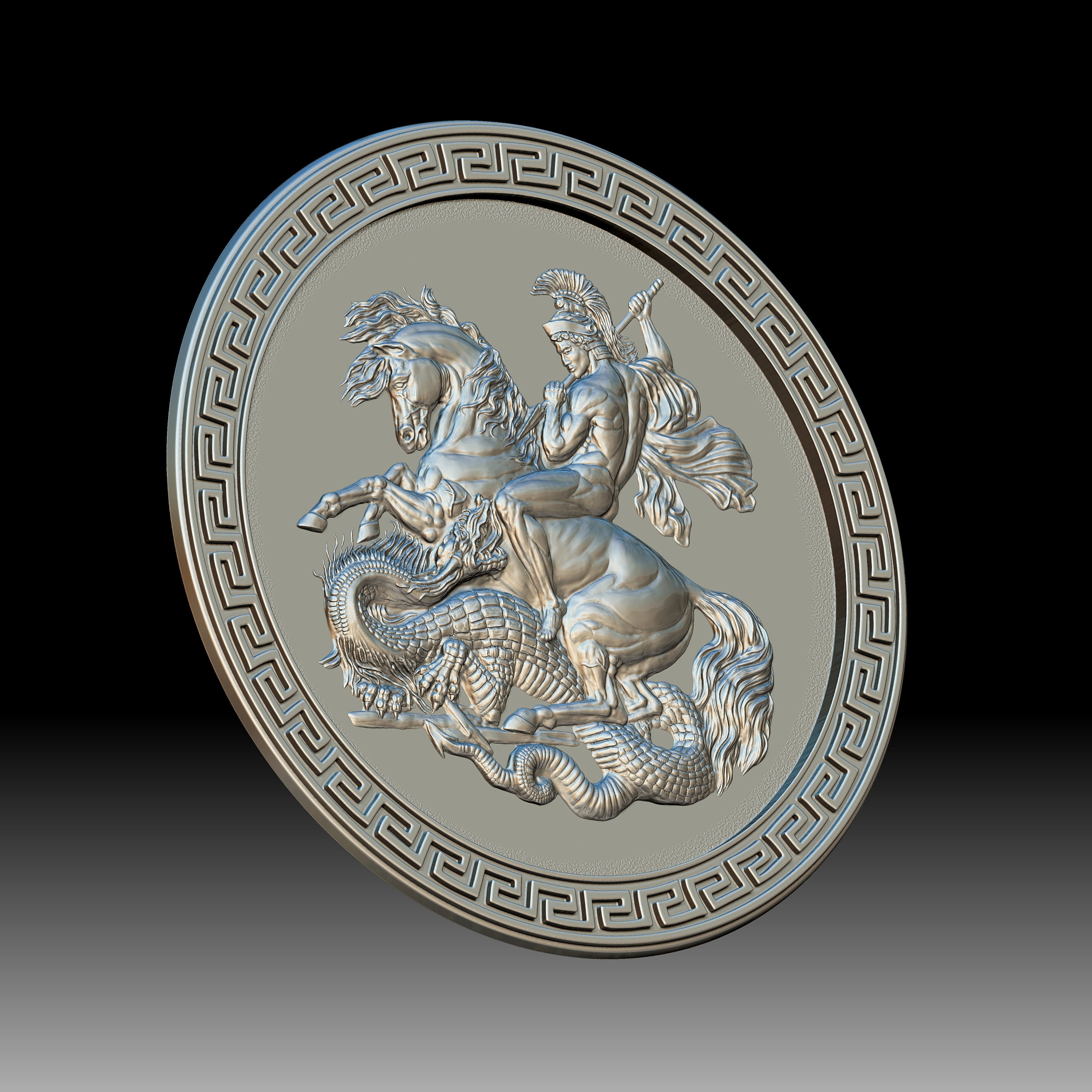 3D Model Stl and Grayscale for Laser and CNC Milling Machines - George ...
