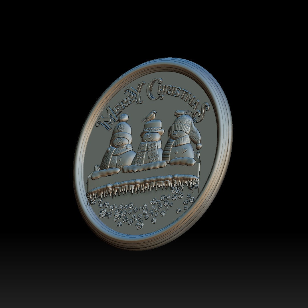 3D Model Stl and Grayscale for Laser and CNC Milling Machines - Merry ...