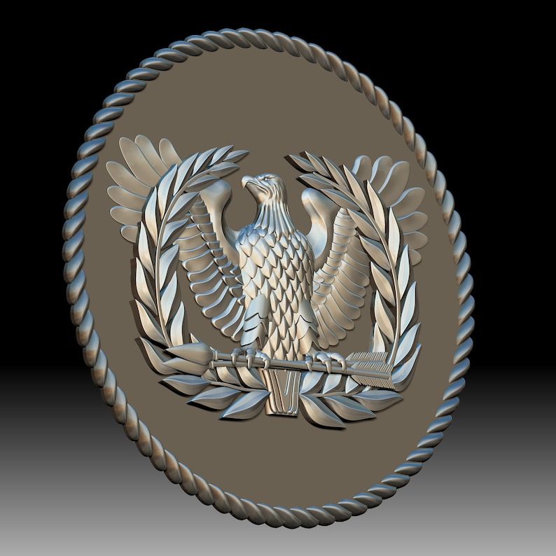 3D Model Stl and Grayscale for Laser and CNC Milling Machines - Eagle ...