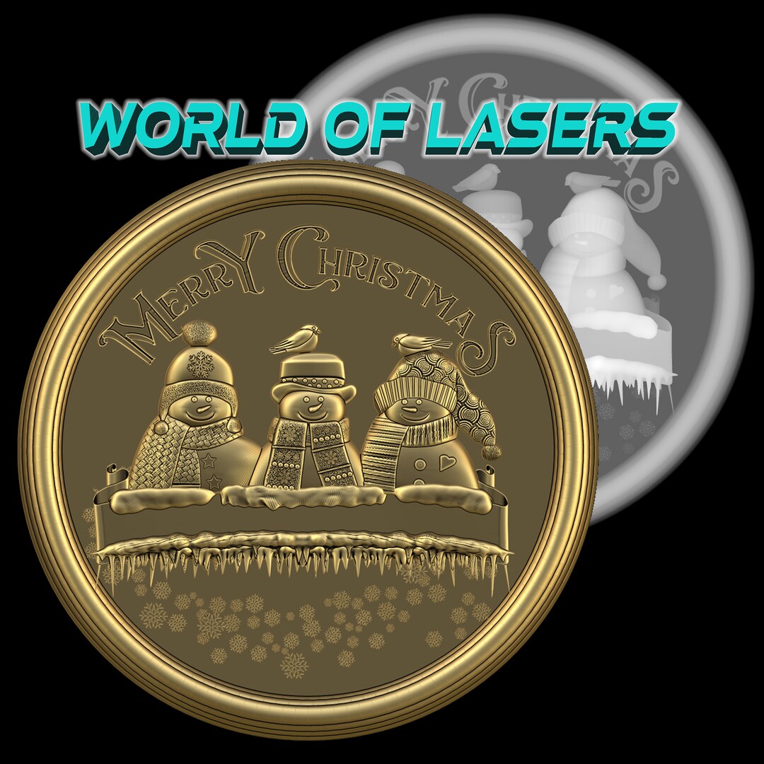 3D Model Stl and Grayscale for Laser and CNC Milling Machines - Merry ...