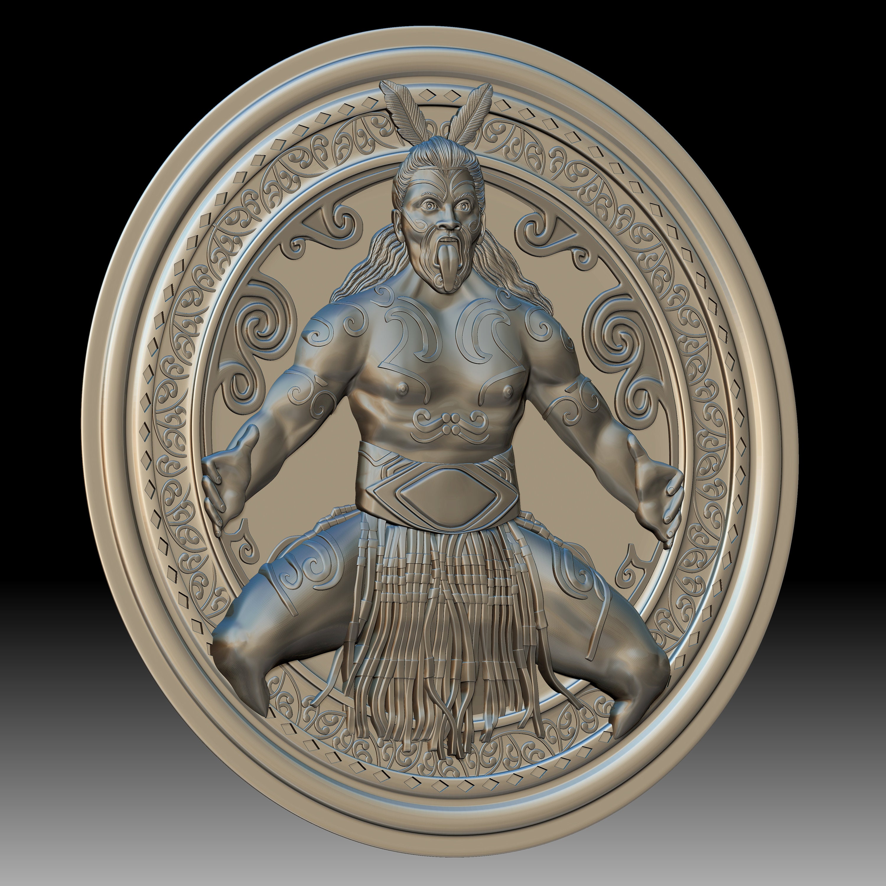 3D Model Stl and Grayscale for Laser and CNC Milling Machines - Maya - Etsy